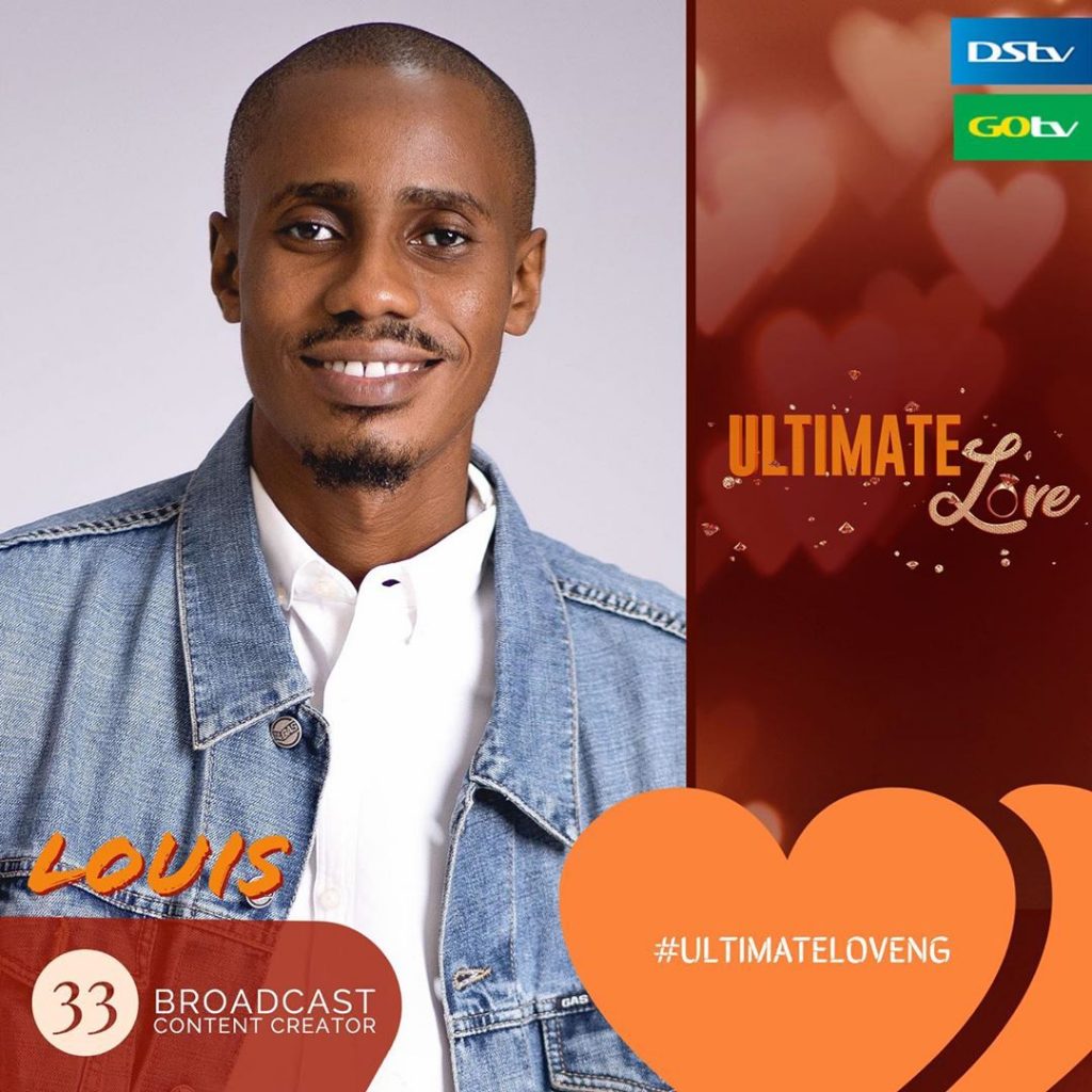 Louis Ultimate Love Profile & Biography | Age, Occupation and Photos ...