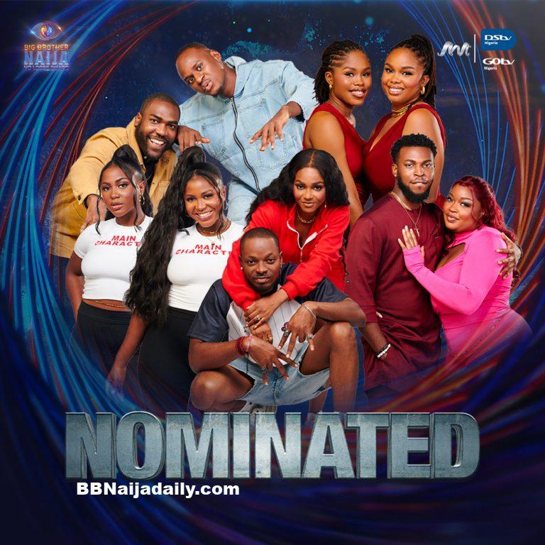 BBNaija 2024 Week 4 Nomination Result for Eviction - 👁Big Brother Naija ...